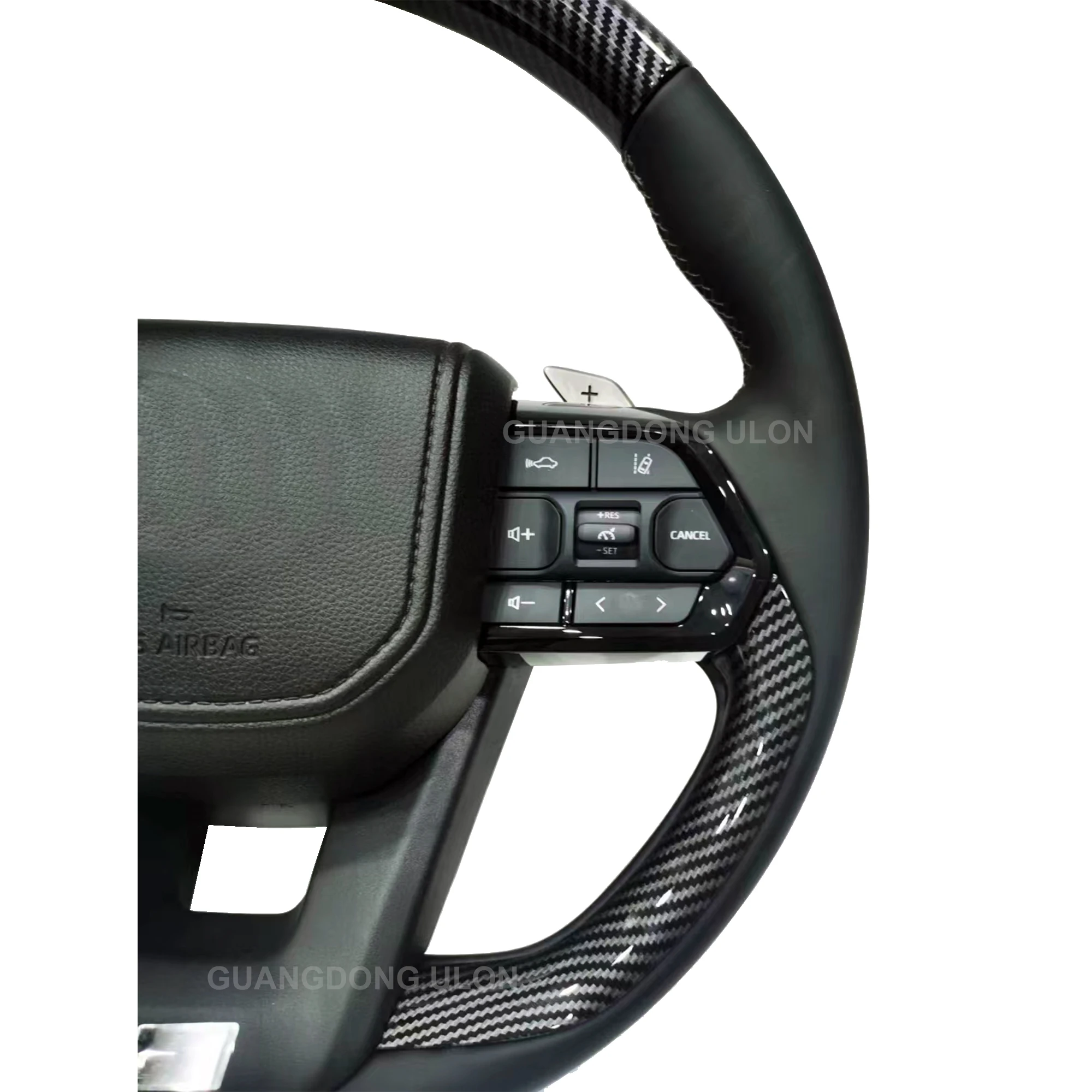Carbon Fiber Steering Wheel with Shift Paddles for 2008-2021 Toyota ...
