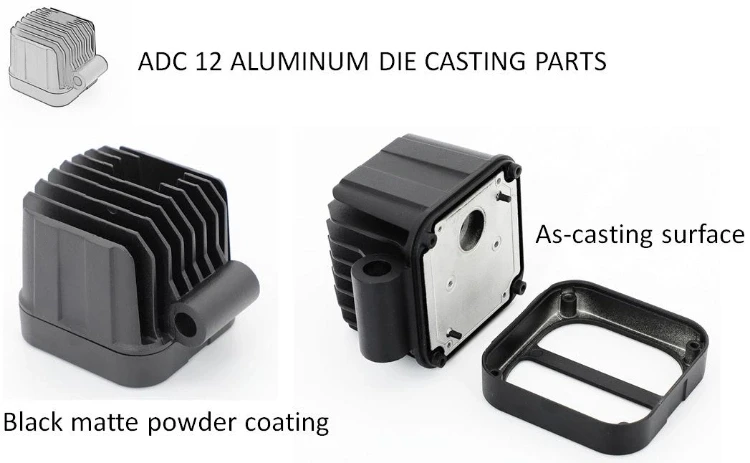 Oem Aluminium Alloy Adc12 Die Casting Parts Aluminum Die Casting ...