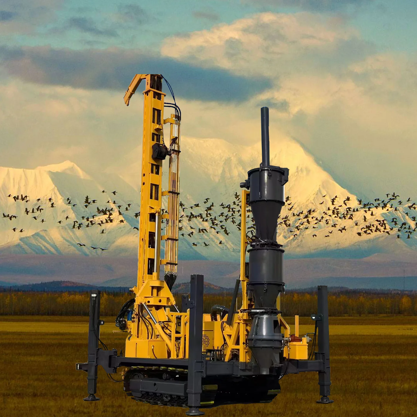 air Reverse Circulation Rig Machine FSL500| Alibaba.com