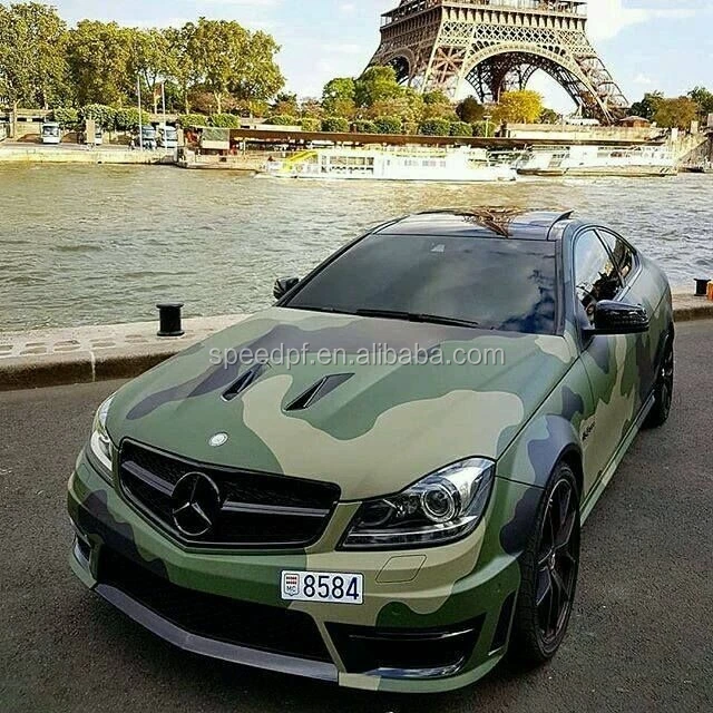 Custom Digital Printing Bape Ape Design Car Vinyl Wrap Film - Self ...
