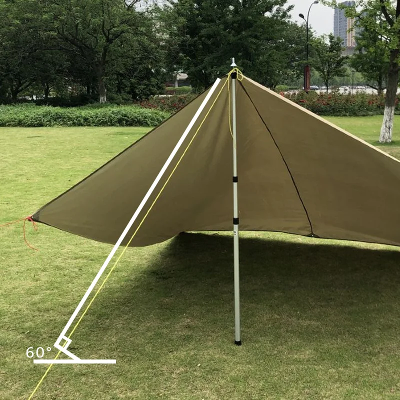 Customized Adjustable Folding Tent Pole 7001 Aluminium Alloy Tent Poles ...