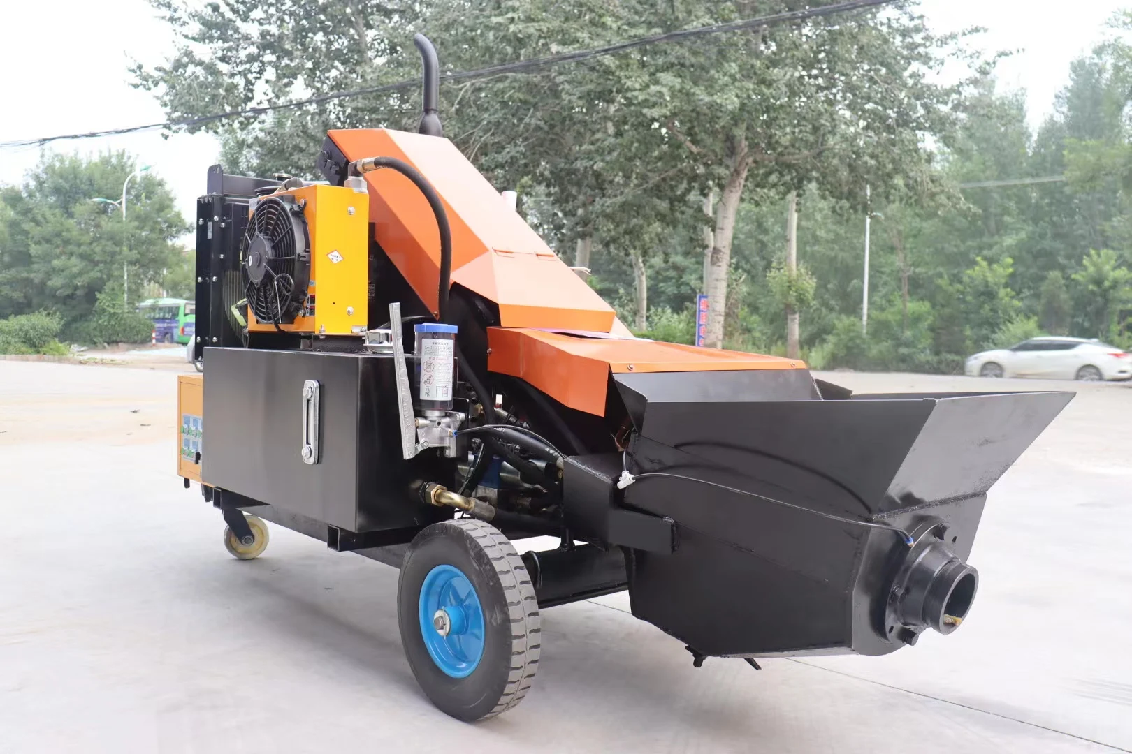 Mini Concrete Pump - High Efficiency for Secondary Construction