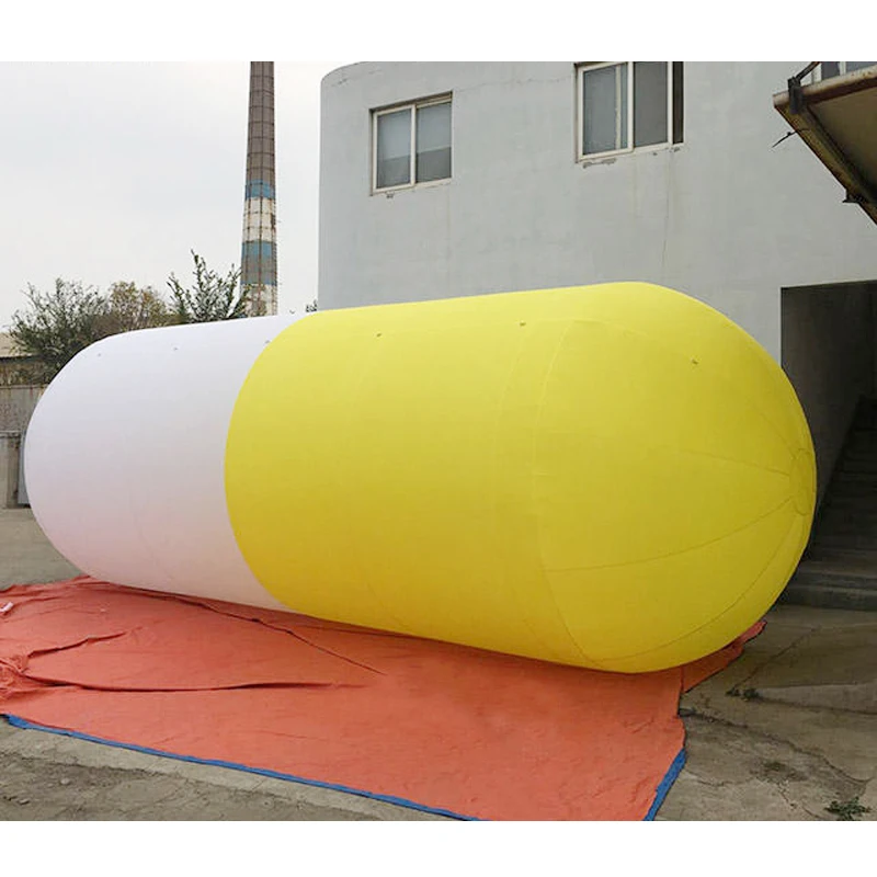 Giant Custom Inflatable Capsule Pill Model Balloon for Advertising
