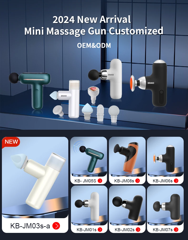 30 Speeds Mode Vibrating Body Muscle Massage Gun Led Relax Massage Abs Wireless Remote Control ...