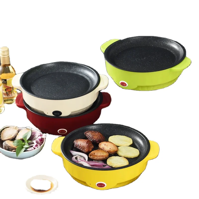 Non-stick Cooking Surface Electric Fry Pan Korean Household Electric ...