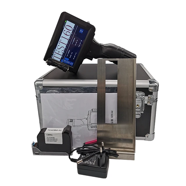 Pf320 New Design Type Intelligence Coding Inkjet Hand-held Ink Jet ...