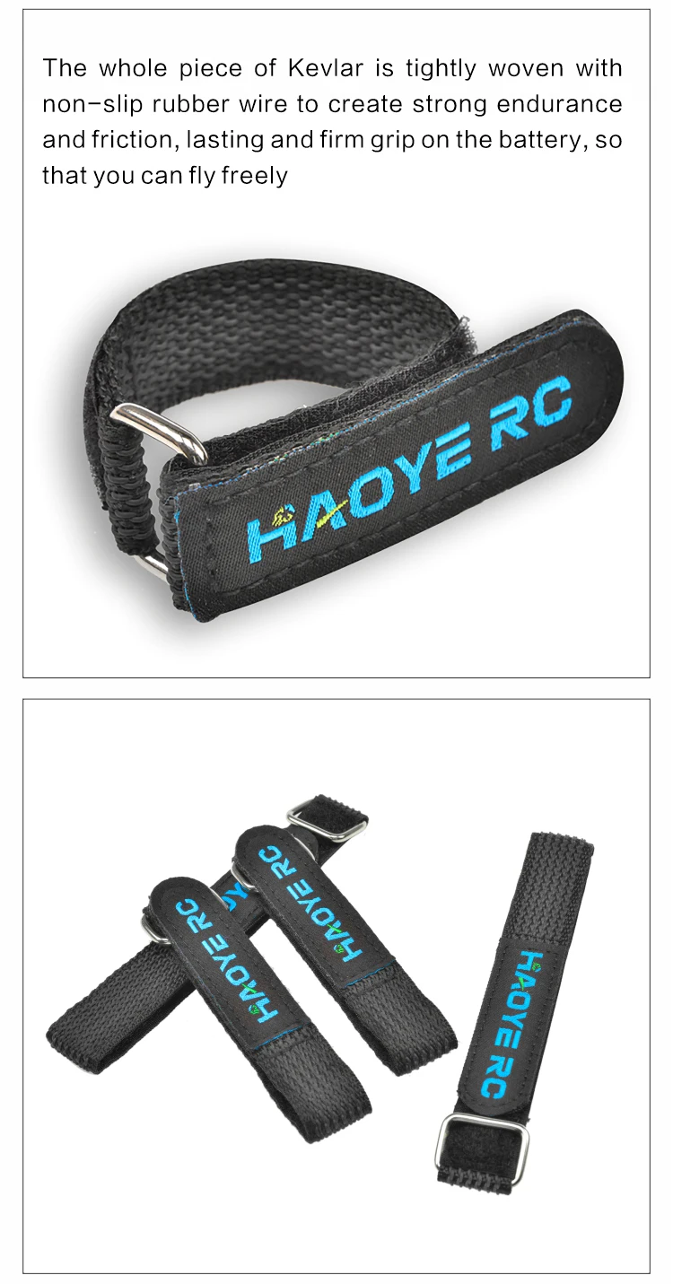 HAOYERC Battery Strap Durable Battery Strap for Drones Adjustable ...