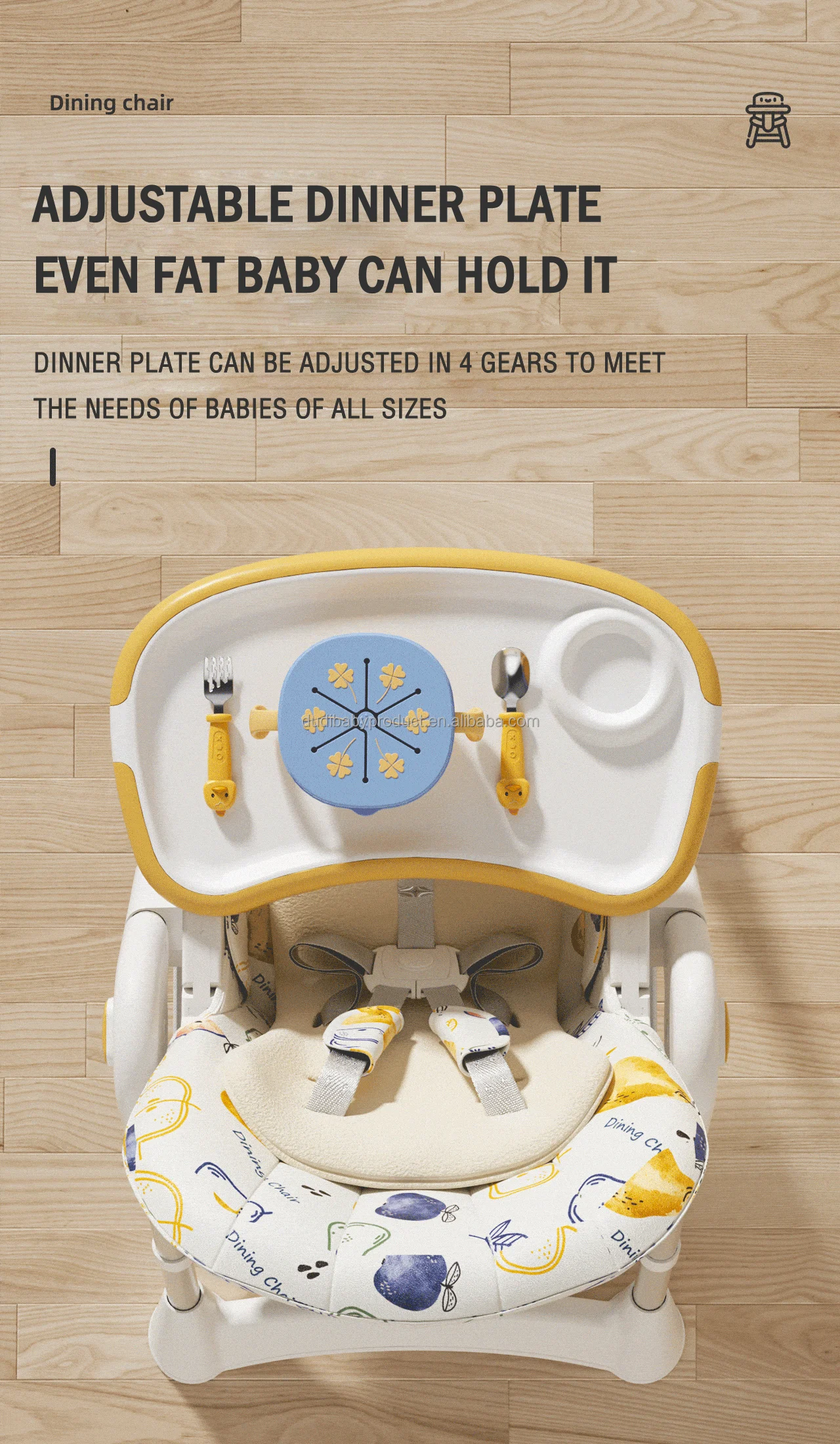 Modern Multi-functional Children Baby Feeding Eating Dining Chair ...