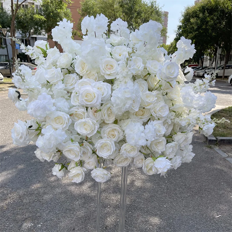 Ifg 3d Wholesale Large 80cm Romantic White Cream Ivory Artificial ...