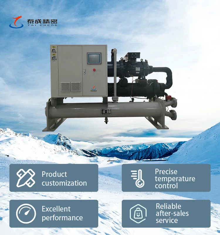 Industrial Chiller Circulation Refrigeration Unit 120hp Mold Extrusion ...