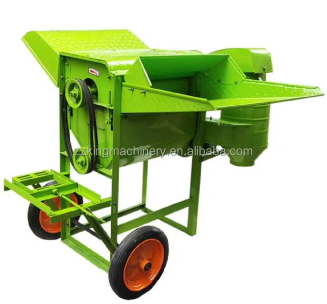 Small Wheat Threshing Machine - Manual Millet & Rice Thresher for High ...