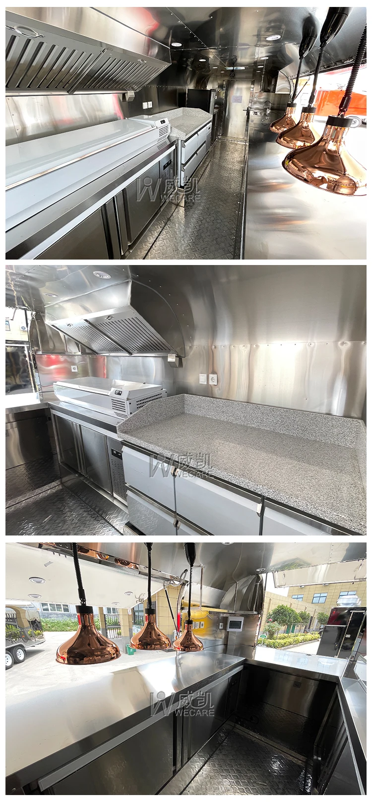 Wecare Airstream Foodtruck - Mobile Kitchen & Catering
