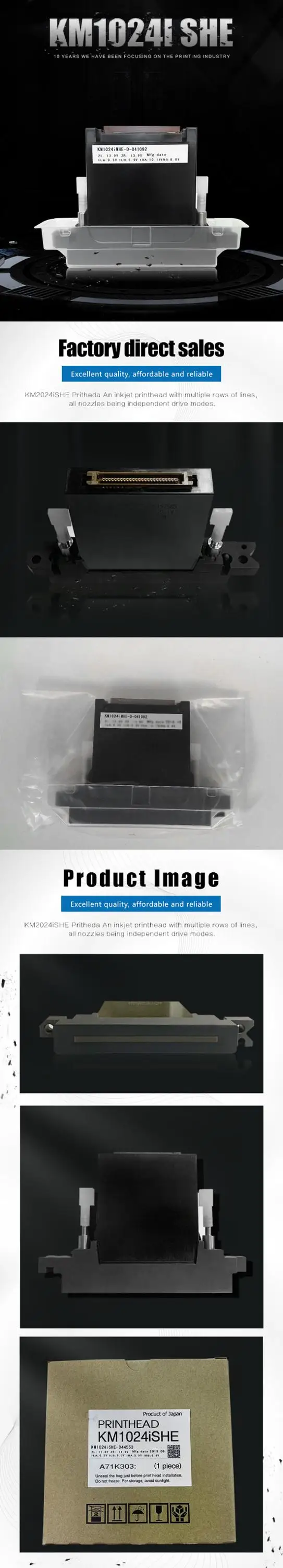 Konica 1024i Printhead - High Quality Print Head for UV Ink