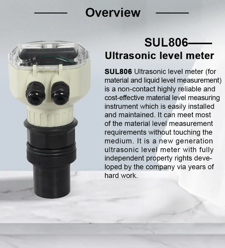 SENTEC SUL806 Customized Liquid Level Sensor Industrial High Accuracy ...