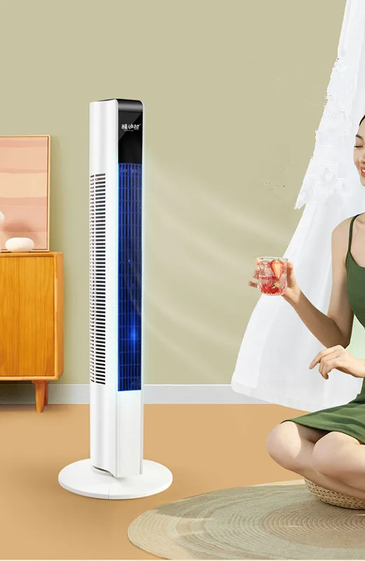 Digital Tower Fans Cooling Touch Display Cooling Electric Bladeless ...
