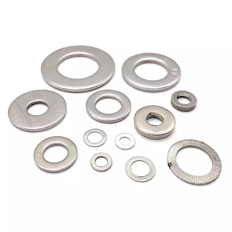 Din125 Flat Wansher Carbon Steel Din127 Spring Washer Fasteners Bolts ...