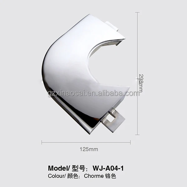 Good Quality 8ft 9ft Pool Table Gold Metal Corner for Billiard