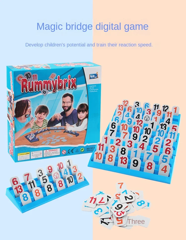 Magic Bridge Game Israel Mahjong Card Game Children's Puzzle Family ...