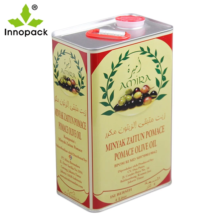 Wholesale Empty Oil Can 1 Liter - 5 Liter Olive Oil Containers