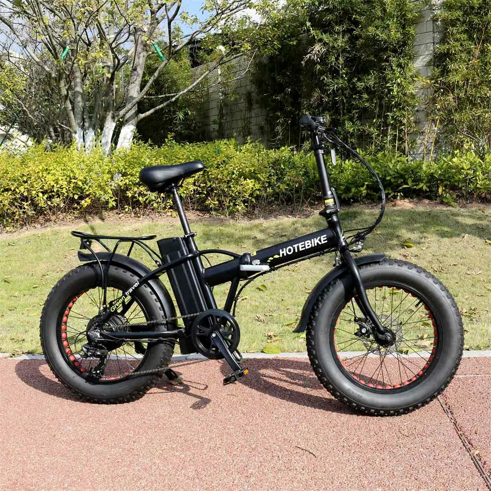 20 Inch 21 Speed Aluminum Frame Fat Tire Electric Mountain Bike 500w 20 ...