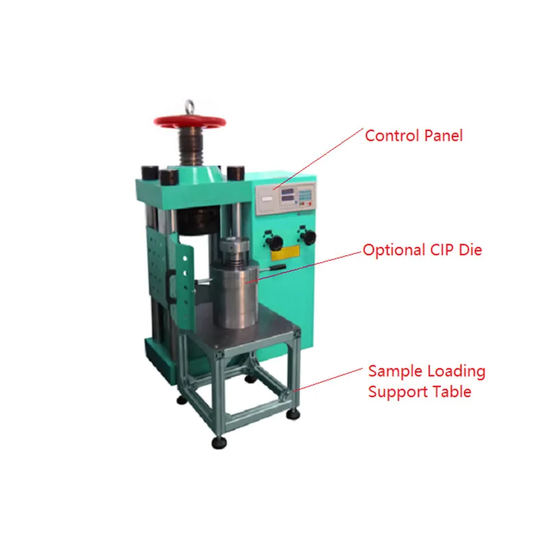 Lab press 100T Electric Cold Isostatic Pressing CIP with Vessel ...