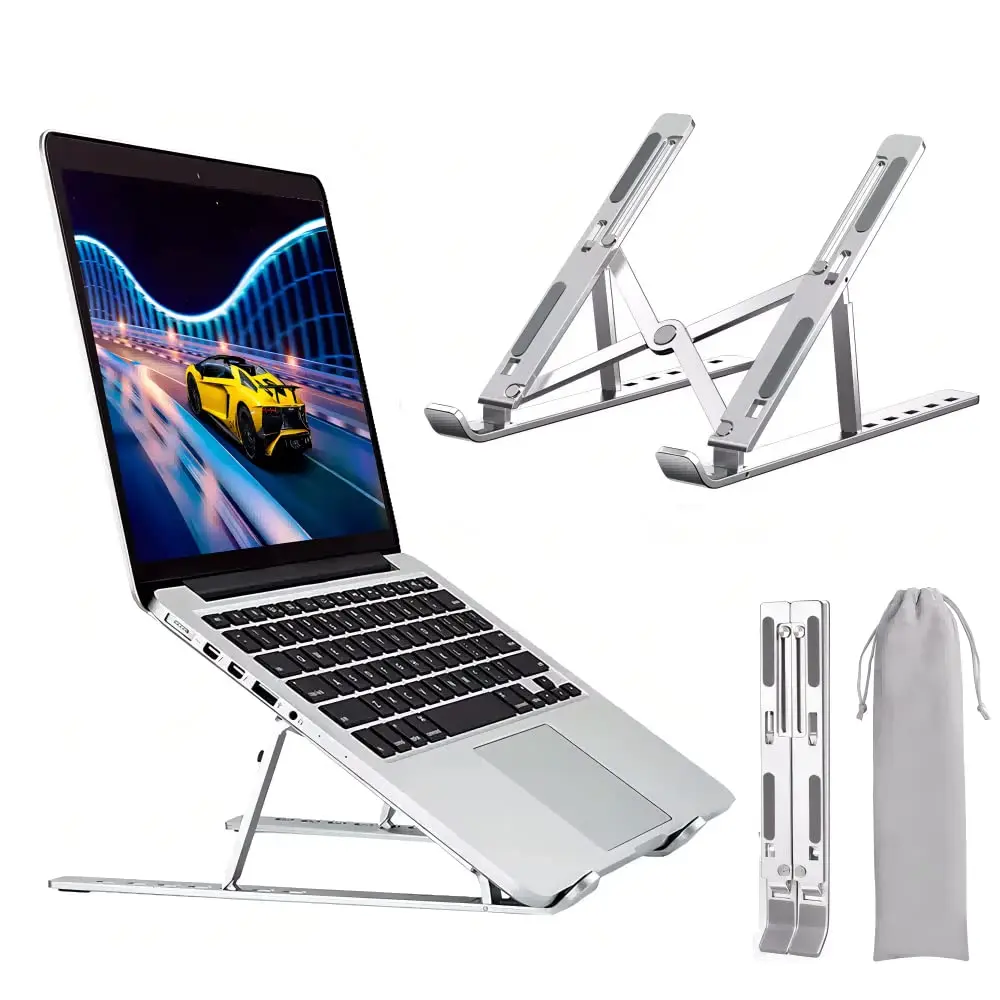 Portable Reglables En Hauteur Sur 6 Niveaux Bureau D'ordinateur Ventile ...