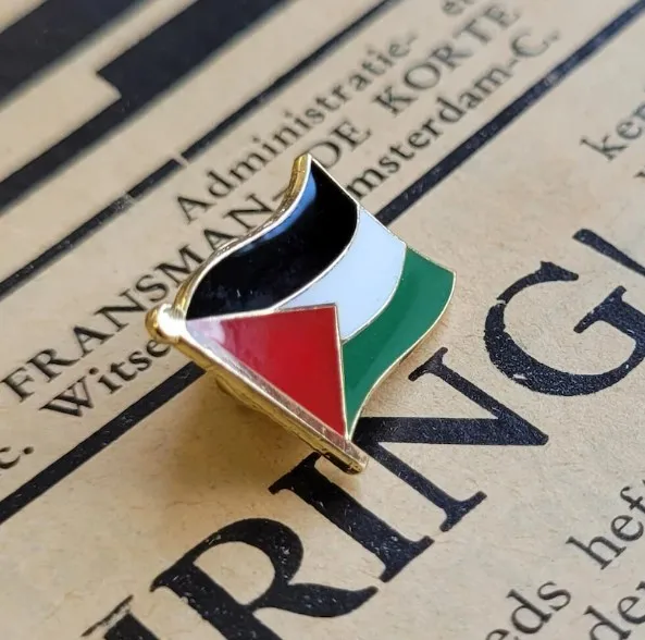 Palestine Flag Free Pin Socialist Flag National Liberation Freedom ...