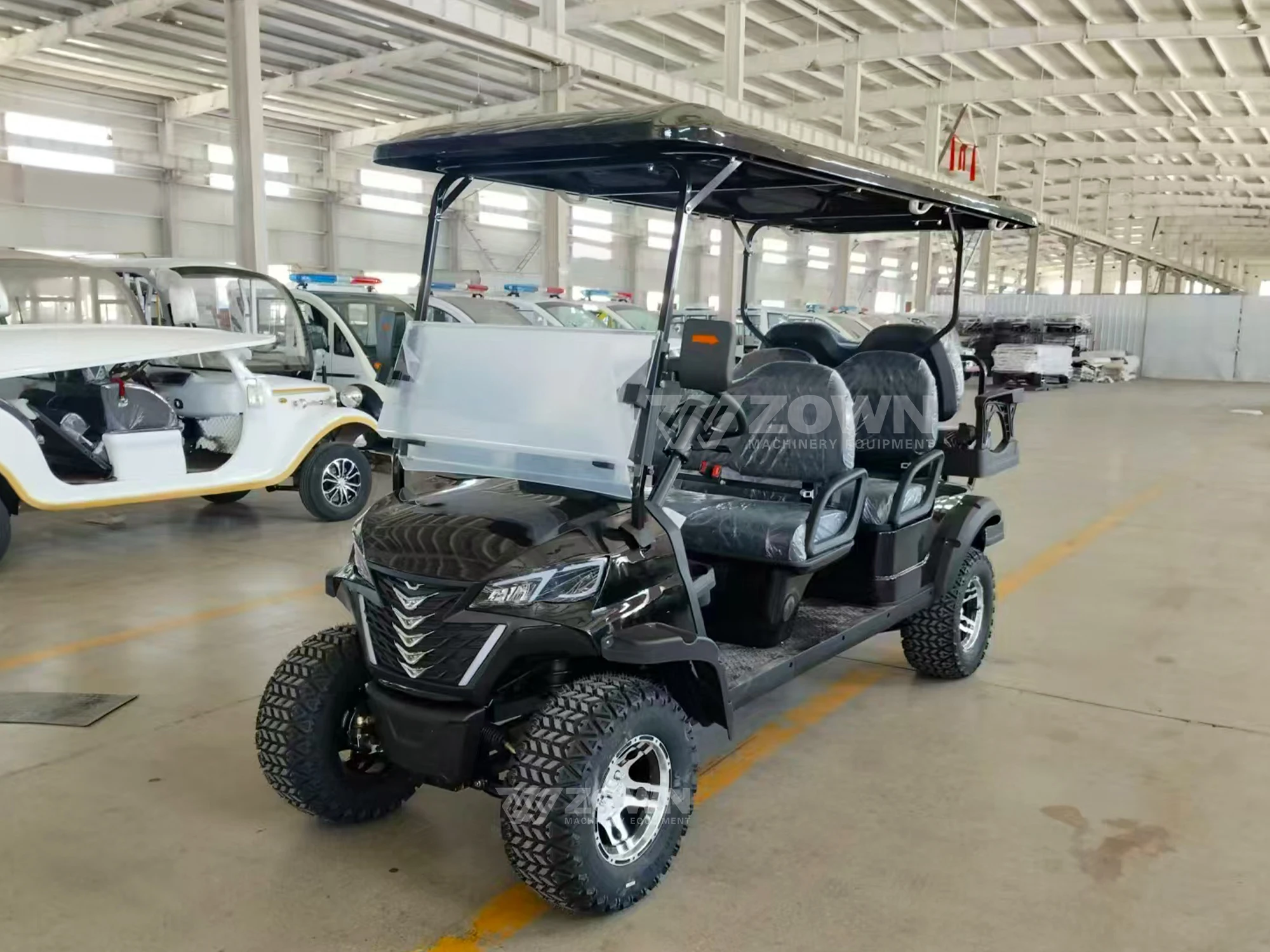 Luxury Golf Buggy with Lift Kit & Alloy Wheels - Factory Direct