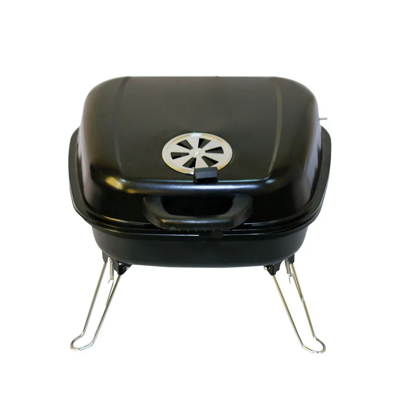Small Mini Portable Rectangular Outdoor Tabletop Barbecue Grill ...