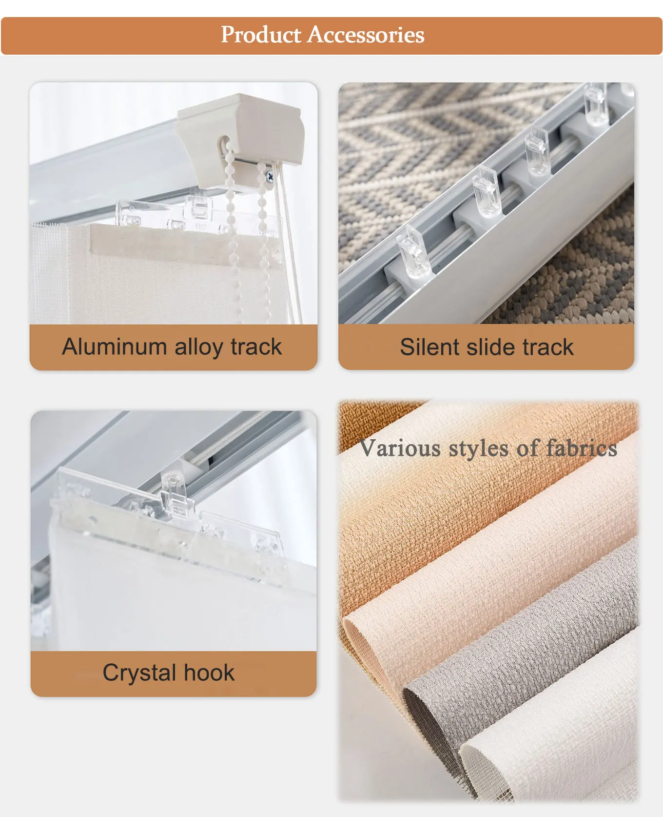 Dream Blind Fabric - Customized Soft Manual Window Sheer Shade