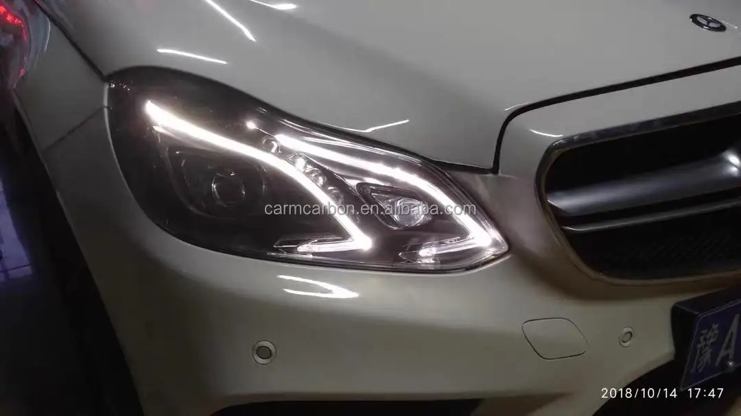 W212 E63 Headlight And Tail Light Fit For E-class W212 2009-2012 ...