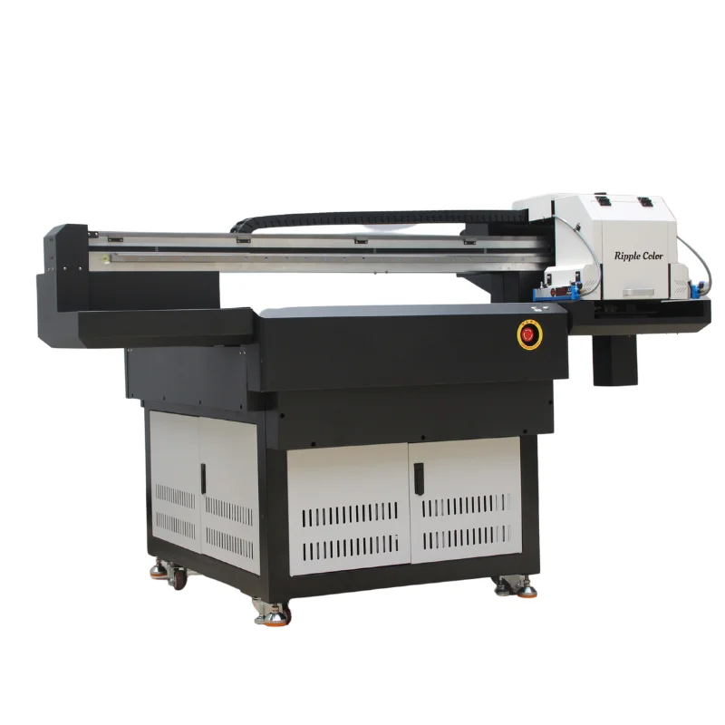 Industrial Level Printer Uv Flatbed Cylinder Printing with Rotary ...