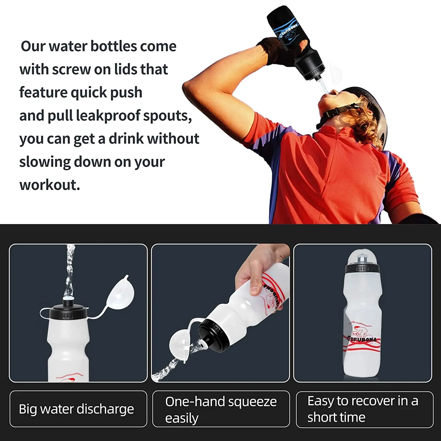 750ml Custom Gym Bottle - Durable, Reusable & Sustainable