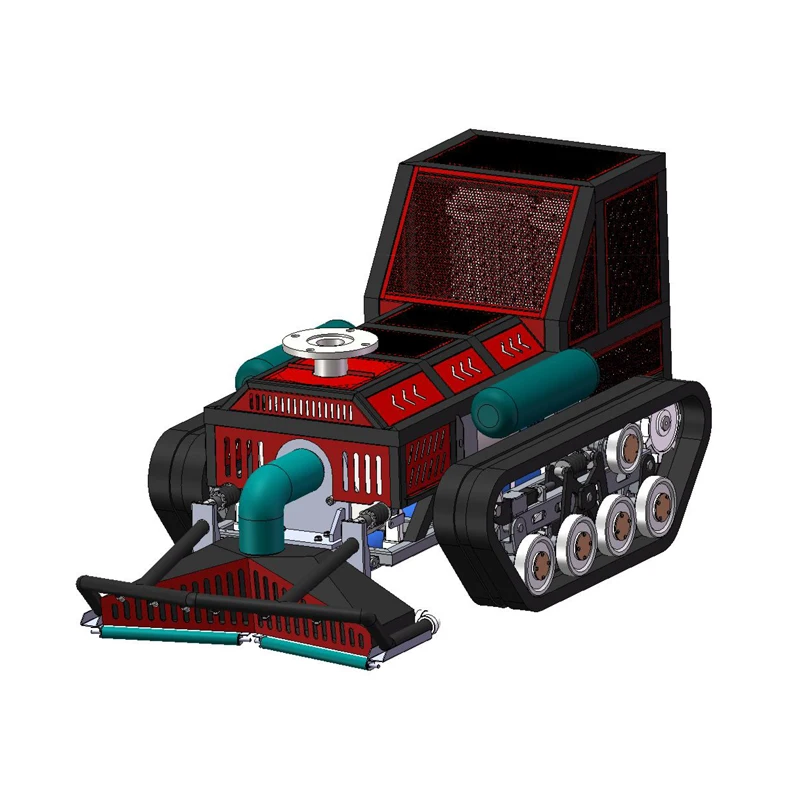 Generator Rubber Track Underwater ROV Drone Robot for Dredging