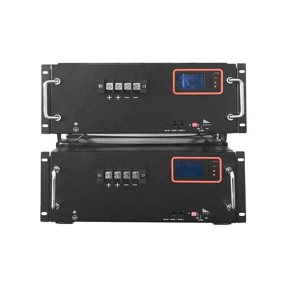 Rack Mounted Deep Cycles 48v 50ah 100ah 200ah Energy Storage Battery ...