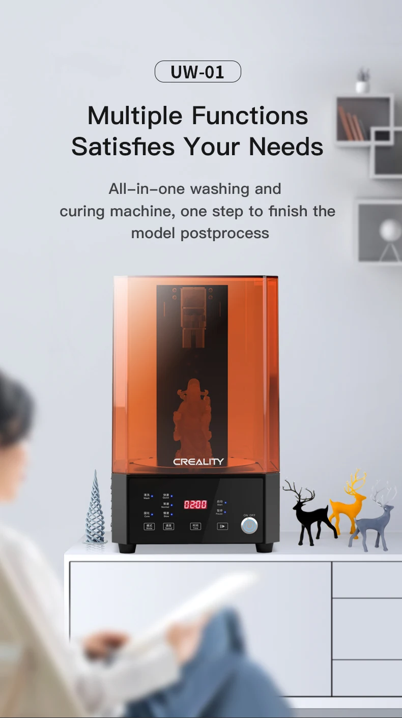 Creality 3D Printing Resin Model Post-Processing Machine