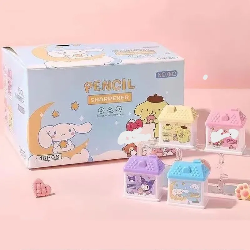 Linda My Melody Cinnamon Kuromi Schoolboy Stationery Double Hole Pencil ...