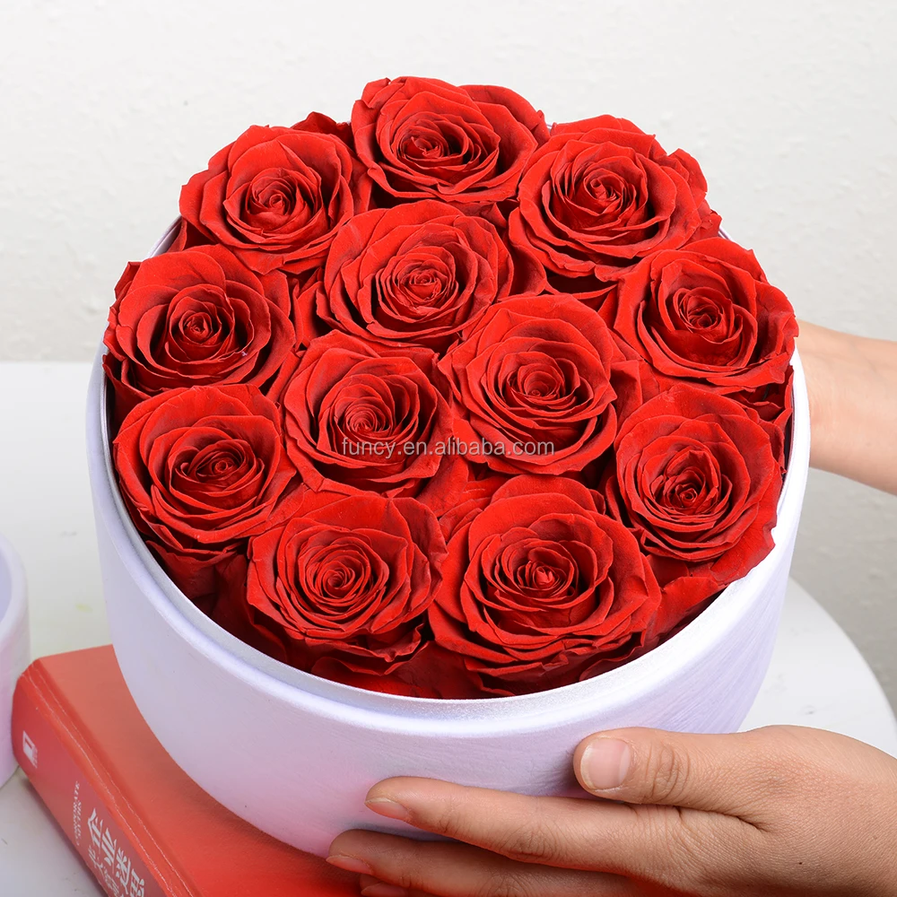Preserved Eternal Rose Flower Gift Boxes - Perfect for Weddings