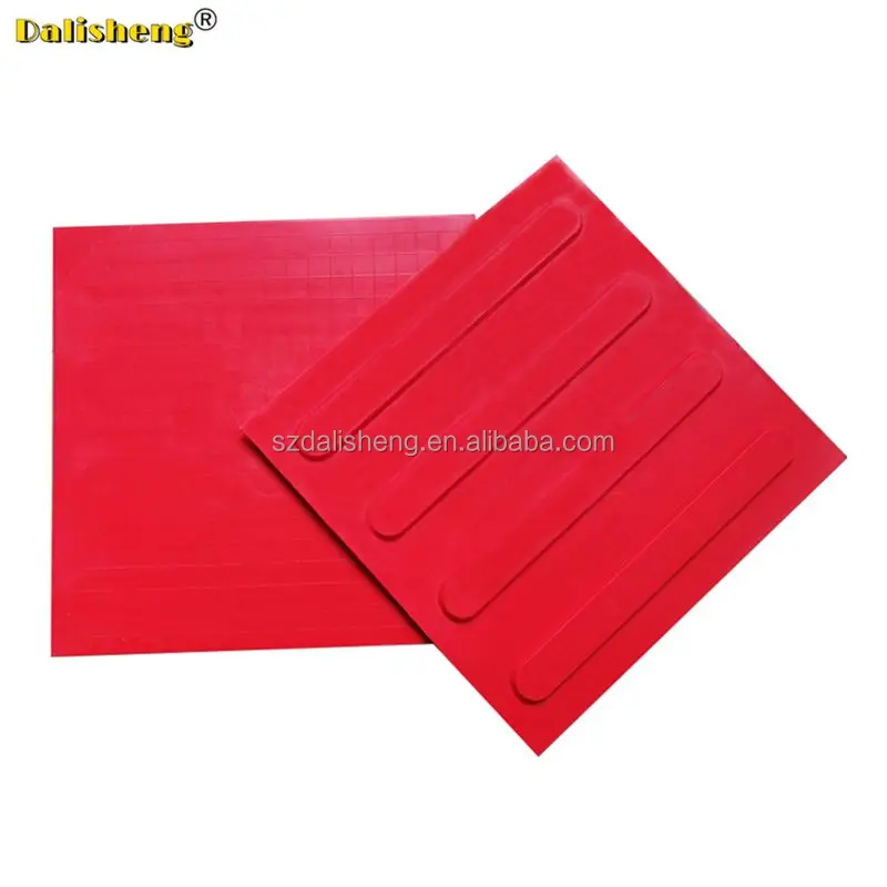 PVC TPU Plastic Rubber Tactile Indicator Paving Tiles
