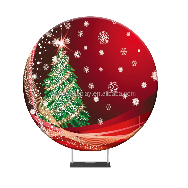Cartoon Round Backdrop Stand Round Arch Back Drop Covers Graduation ...