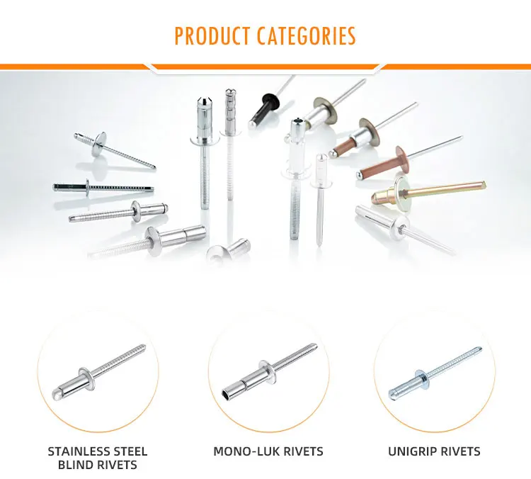 Customized Steel Large Head Blind Rivets - Durable & Versatile