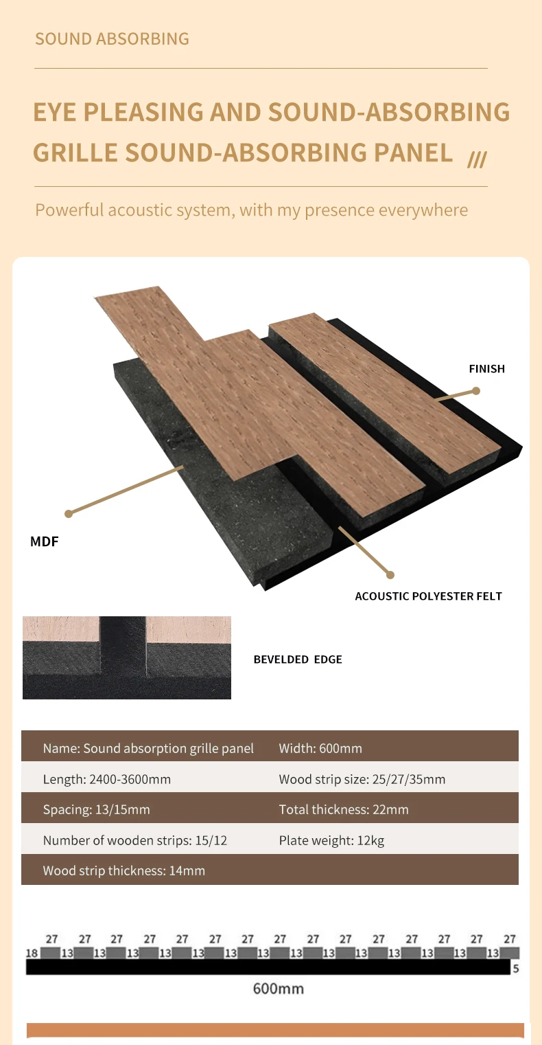 Wooden Slat Acoustic Wall Panels Akupanel Acoustic Wall Soundproof ...