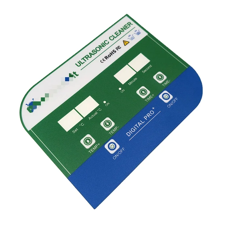 standard membrane control panel Custom membrane switch panel faceplate ...