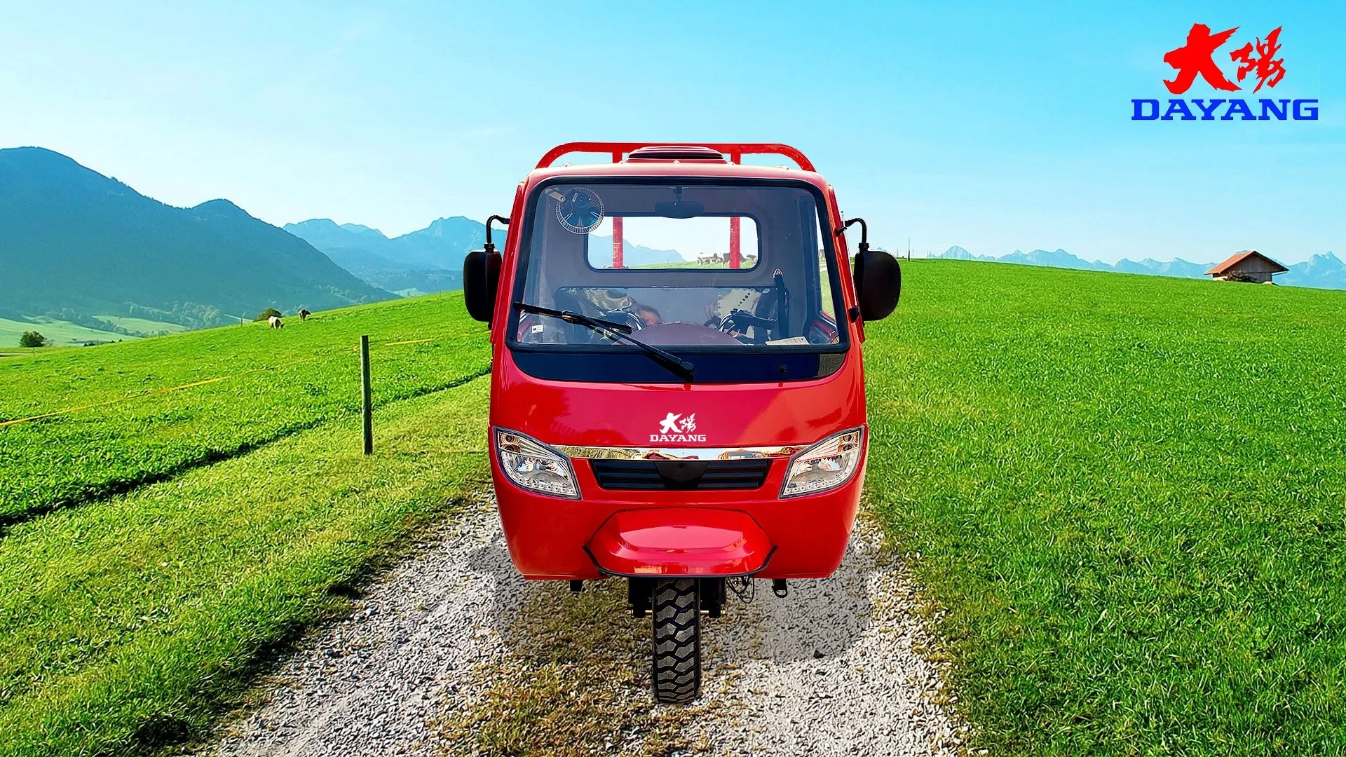 Three Wheel Cargo Motorcycle - Heavy Load & Water Cooling