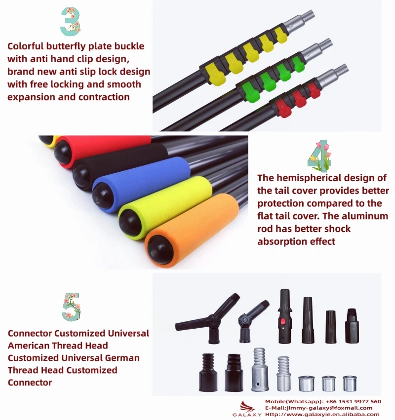 Custom-length Aluminum Telescopic Tube Twist Lock With Heavy Duty ...