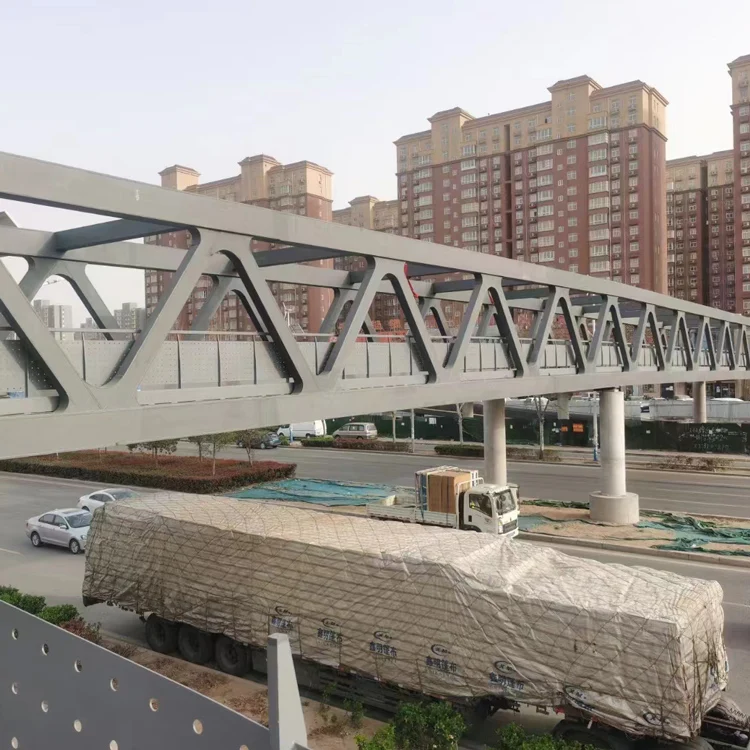 Steel Structure Truss Bridge Galvanized Steel Frame Truss Structure ...