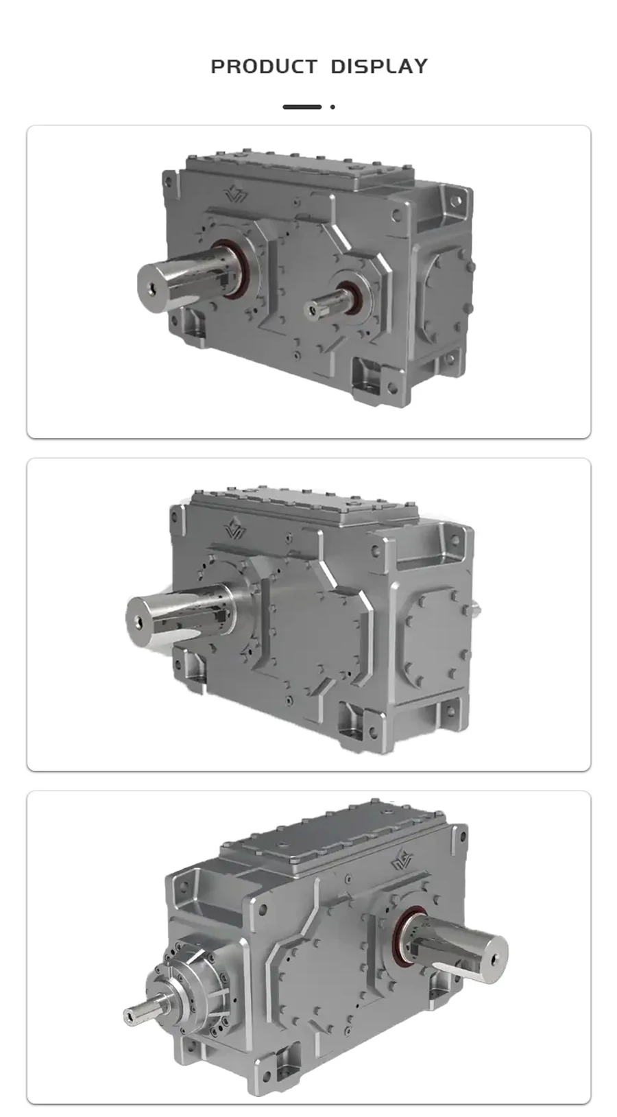 Hb Horizontal Standard Industrial Gearbox - Buy Speed Reducer motor ...