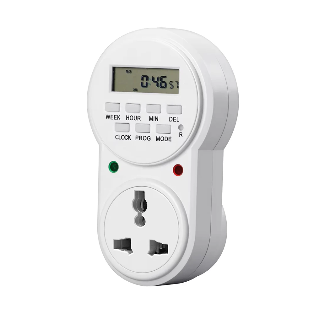 Automatic Weekly Programmable Electronic Digital Timer Switch Socket ...