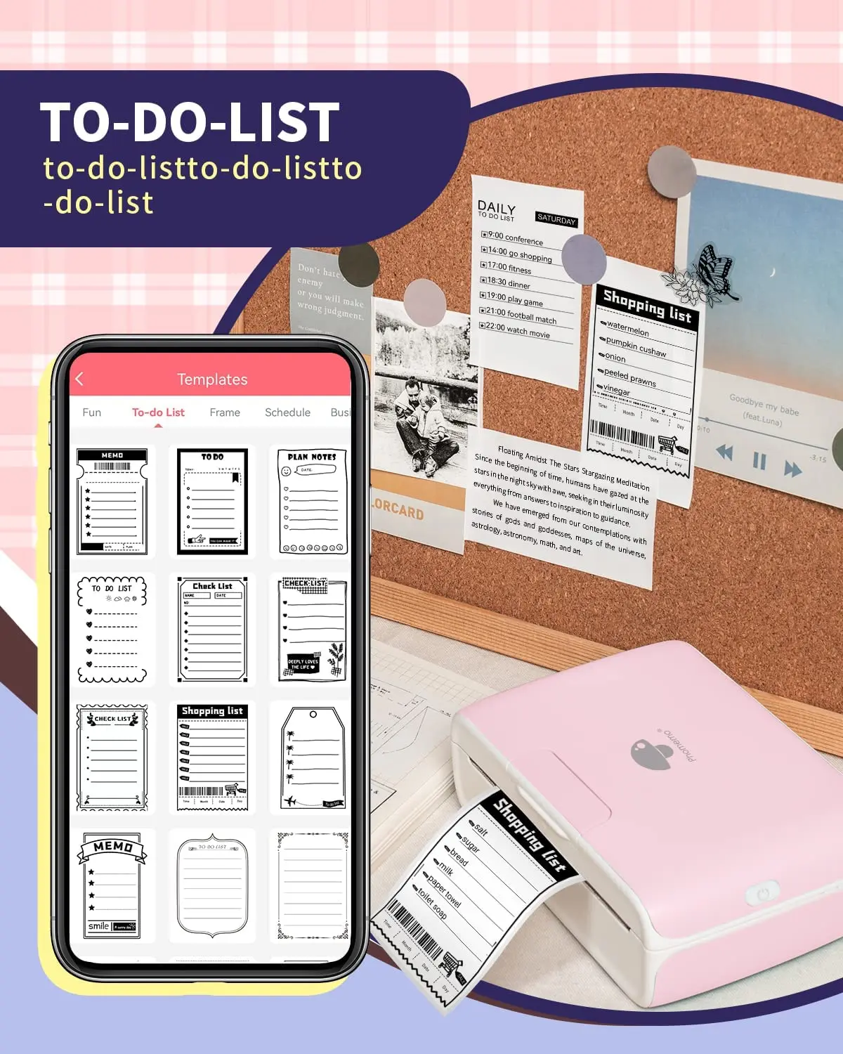 Phone Portable Printer Phomemo M04s Blue Tooth Thermal Sticker Machine ...