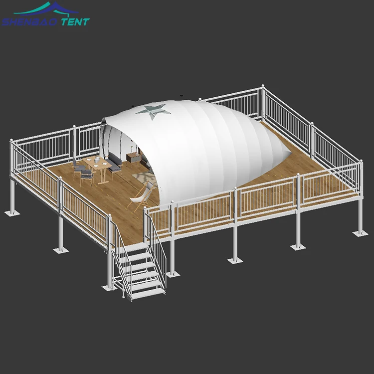 Luxury Cocoon Glamping Tent for Hotel & Resort Accommodation ...